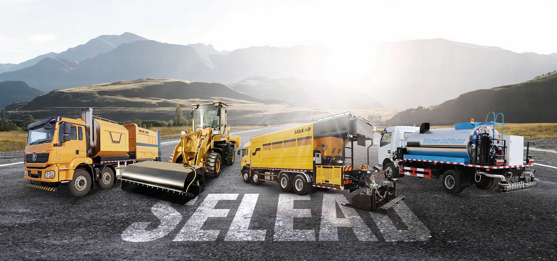 Selead - slurry Seal, micro surfacing paver, synchronous chip sealer ...